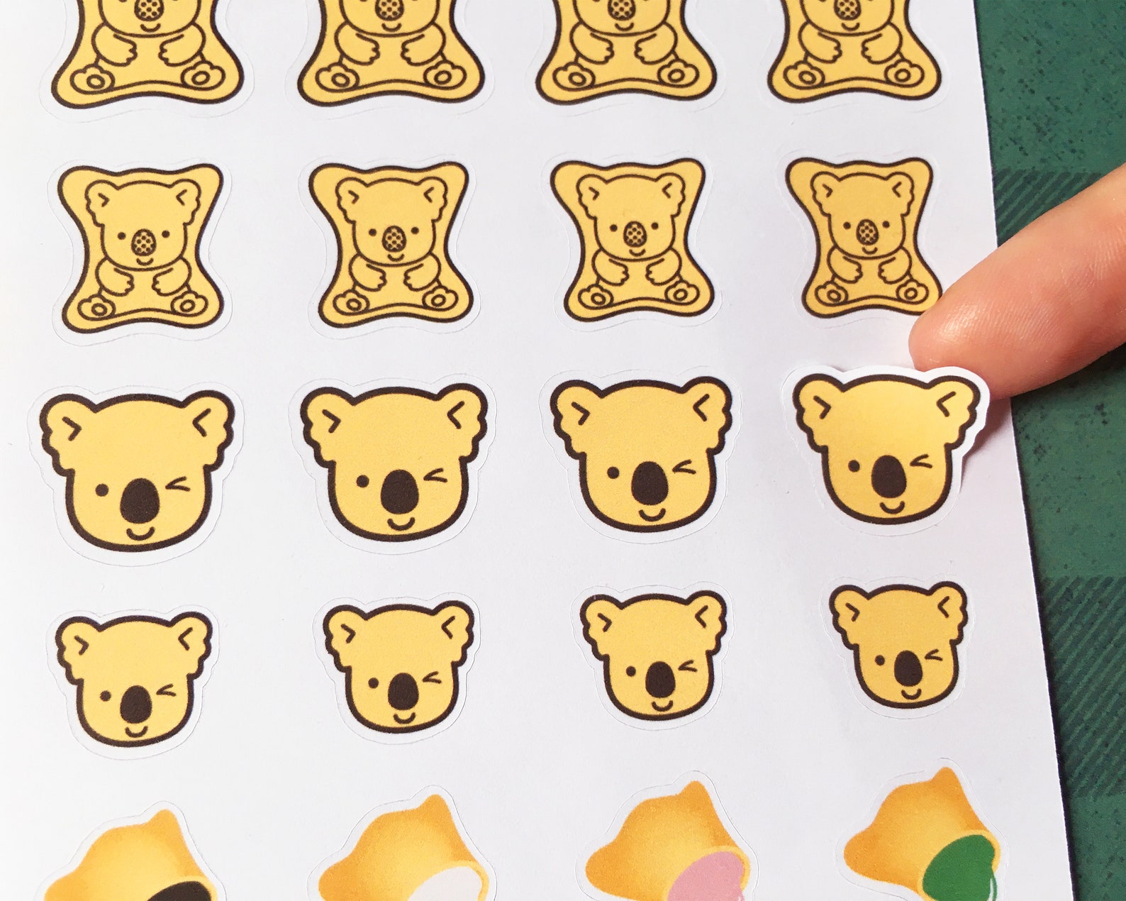 Koala March Sticker Sheet - Planner Stickers - Koala March - Bullet ...