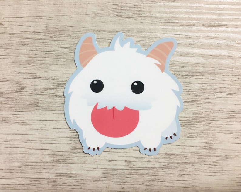 Weatherproof Stickers Poro - Etsy
