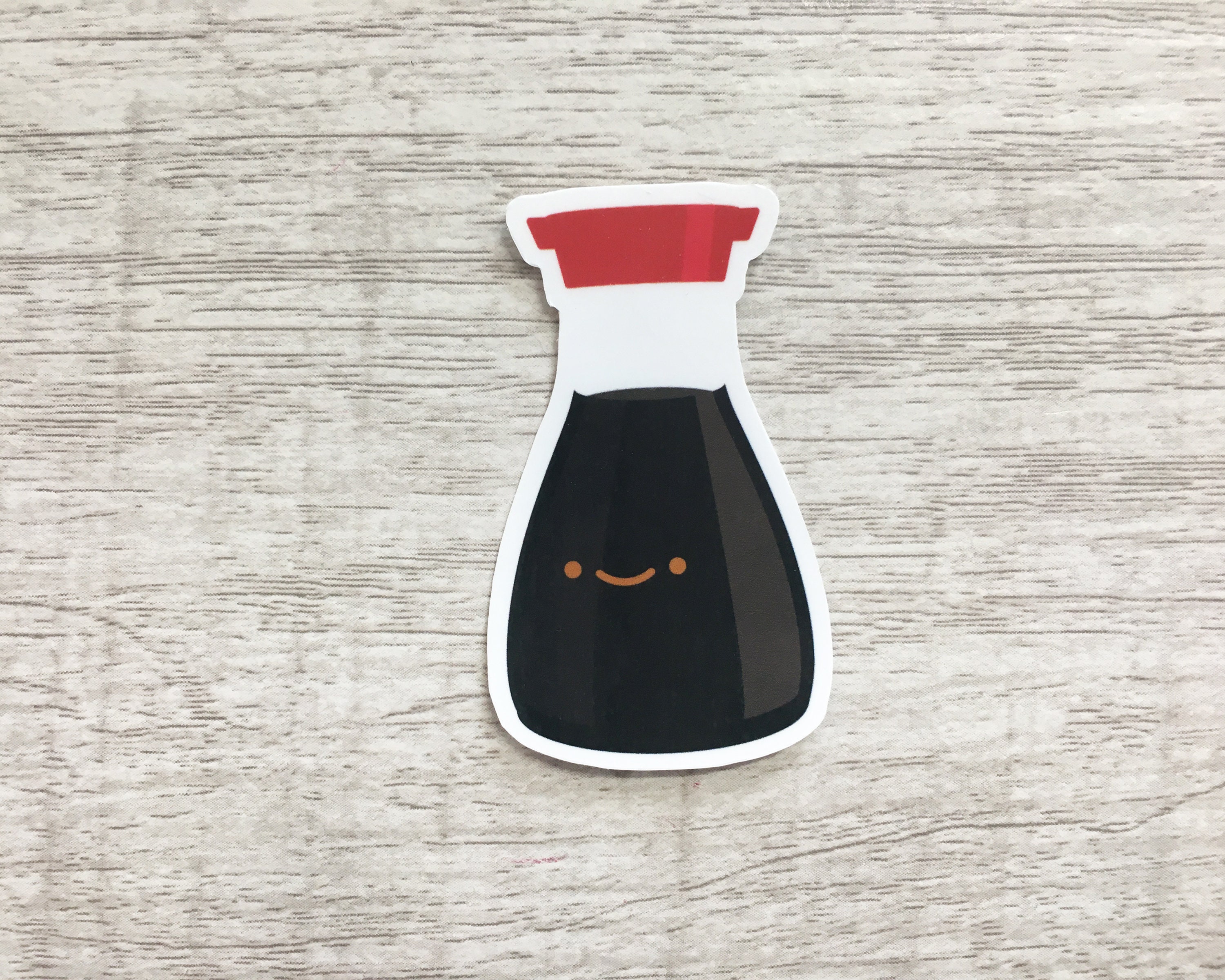 Weatherproof Stickers - Soy Sauce - Etsy