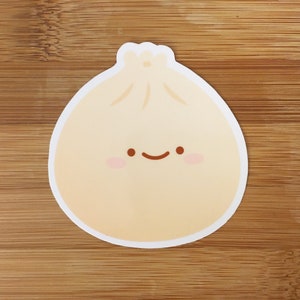 Weatherproof Sticker - Dumpling Bao - Etsy