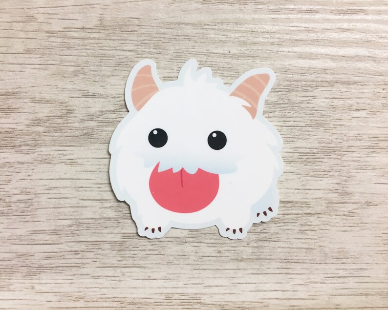 Weatherproof Stickers Poro - Etsy