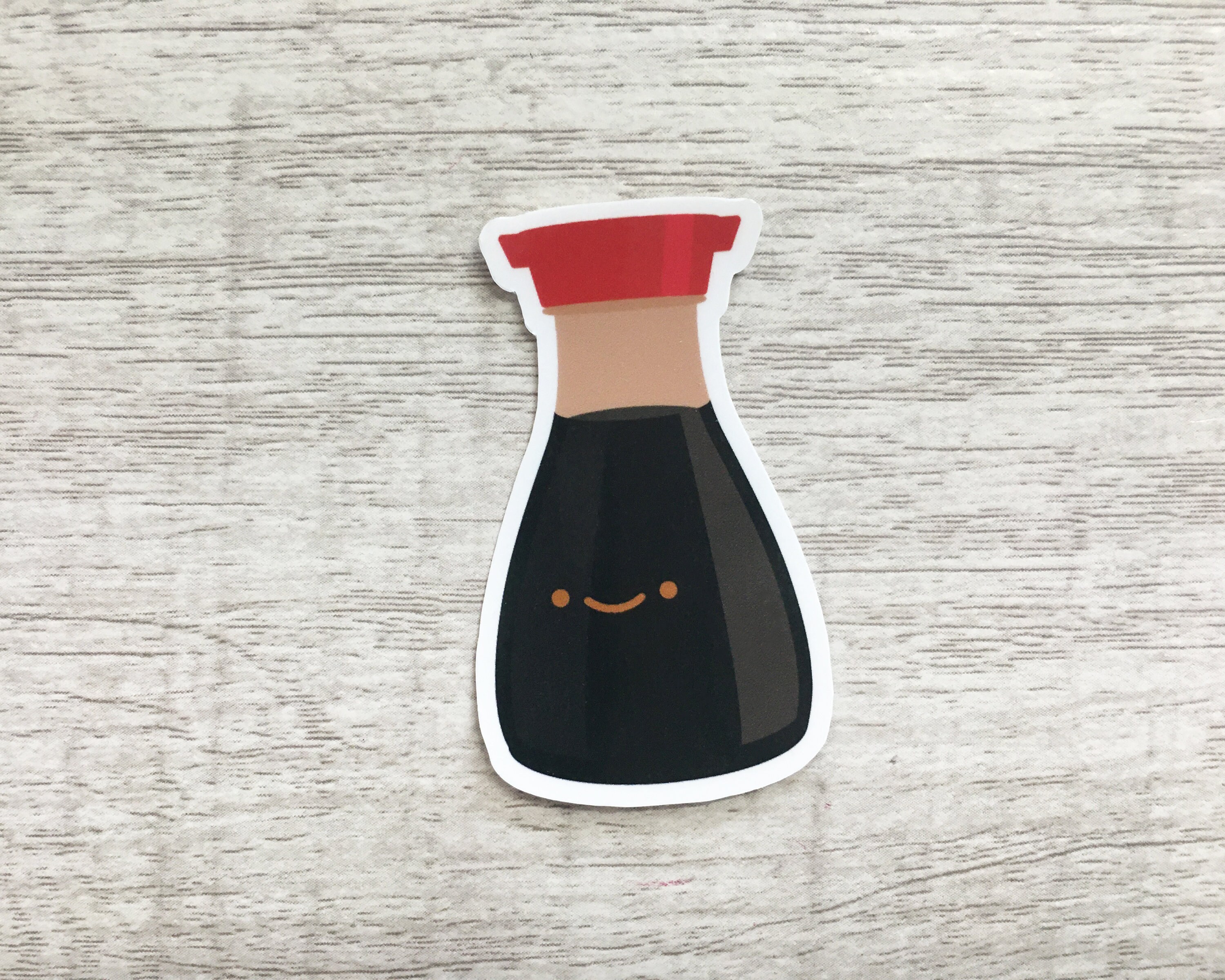 Weatherproof Stickers - Soy Sauce - Etsy