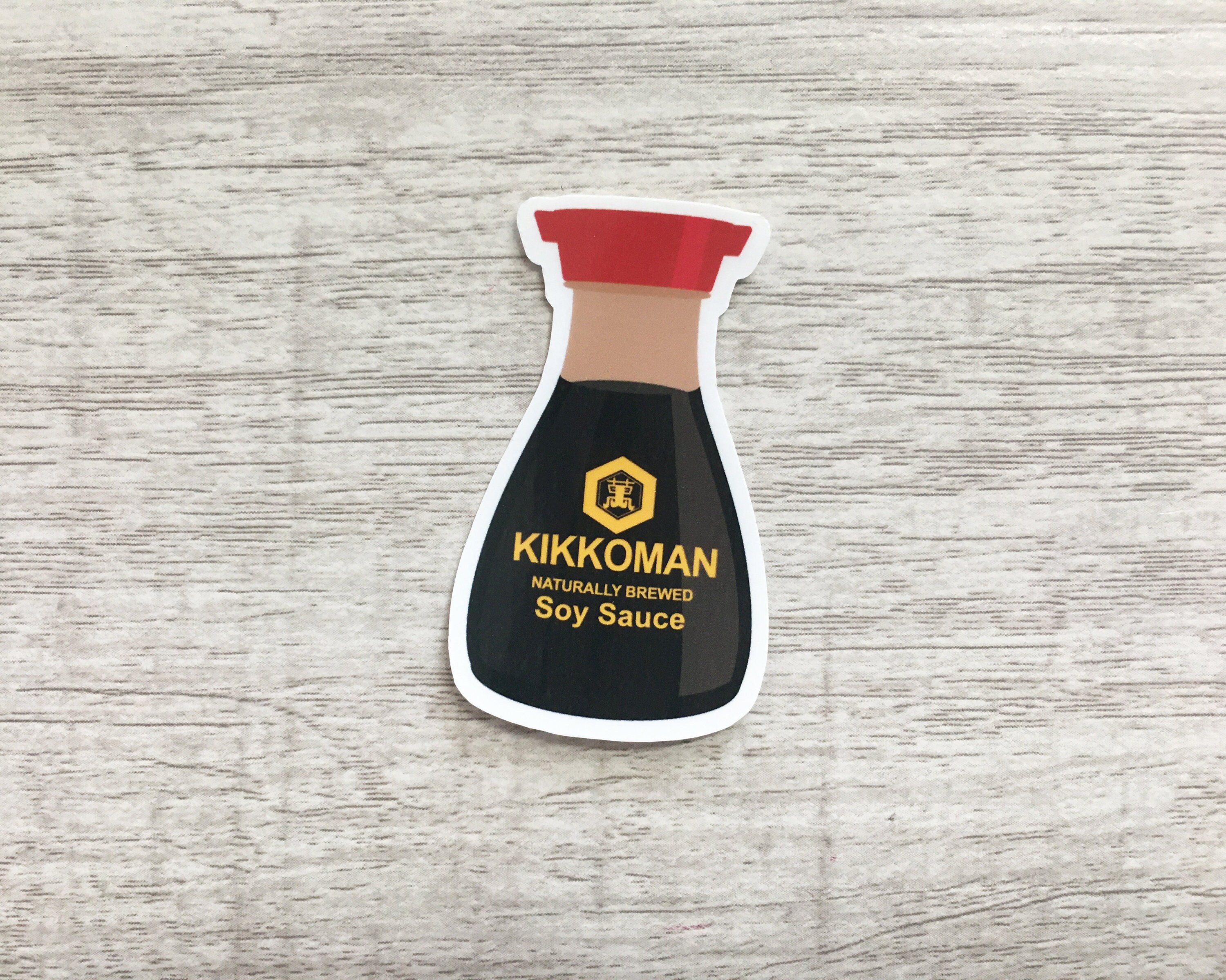 Weatherproof Stickers - Soy Sauce - Etsy