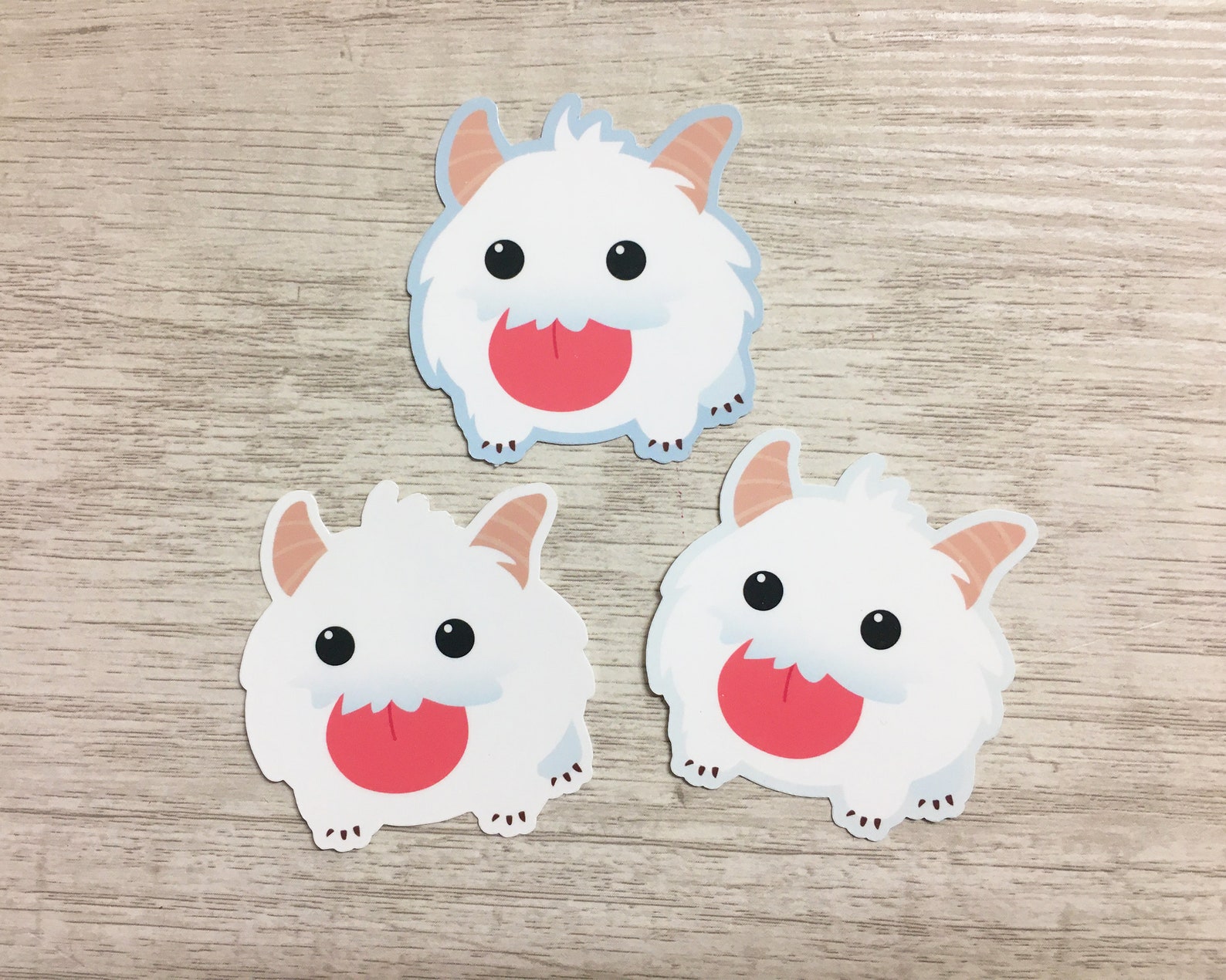 Weatherproof Stickers Poro - Etsy