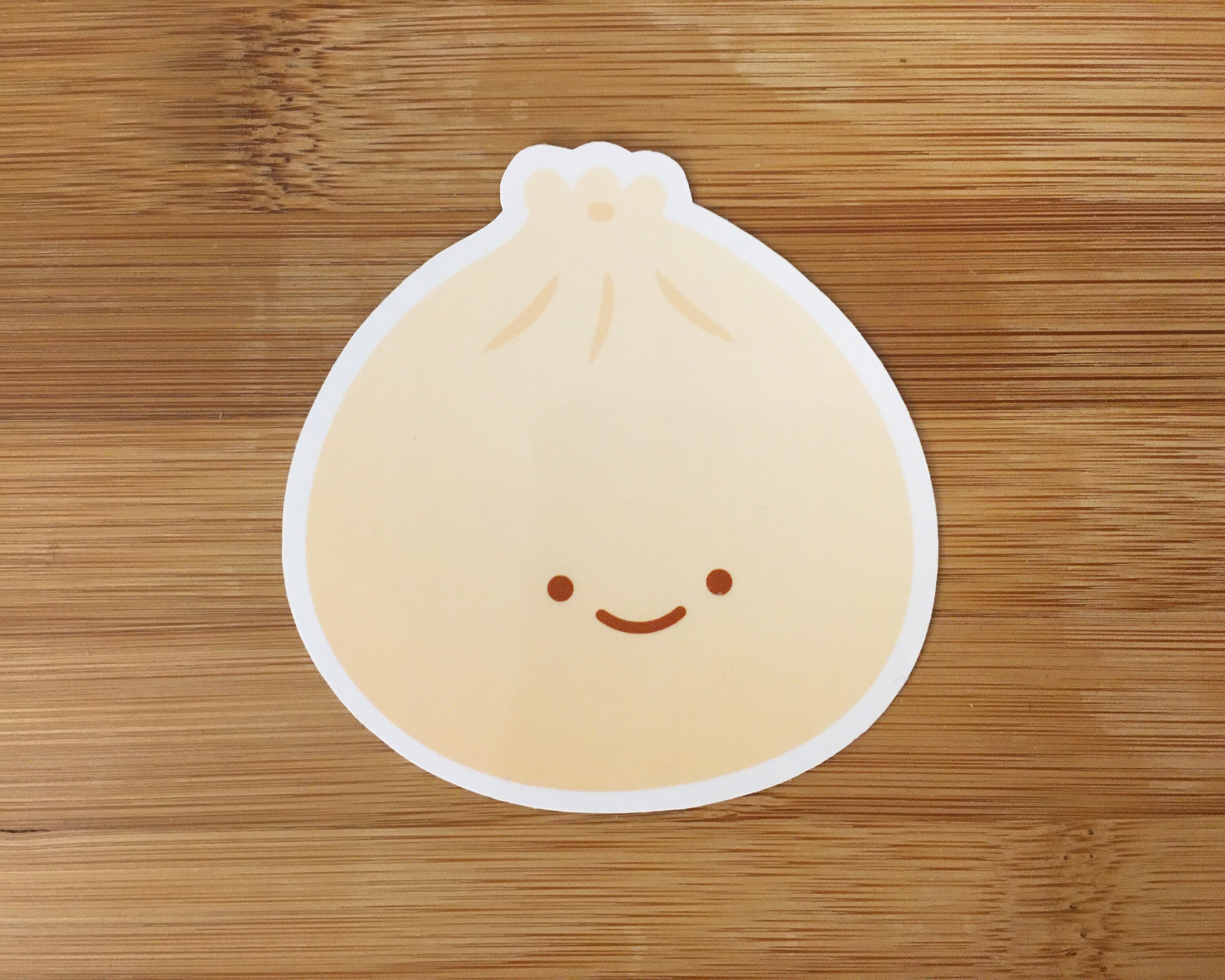 Weatherproof Sticker Dumpling Bao | Etsy