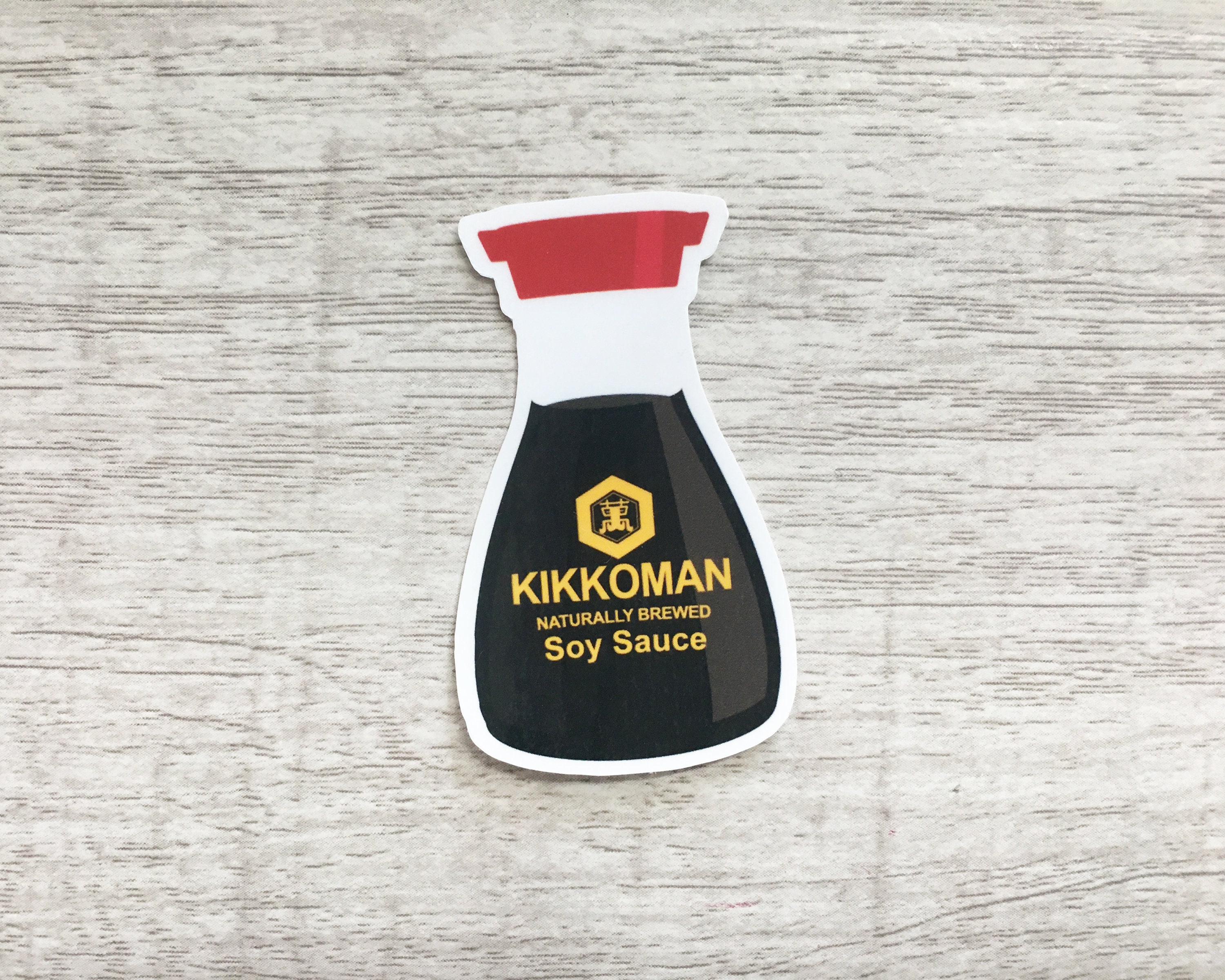 Weatherproof Stickers - Soy Sauce - Etsy