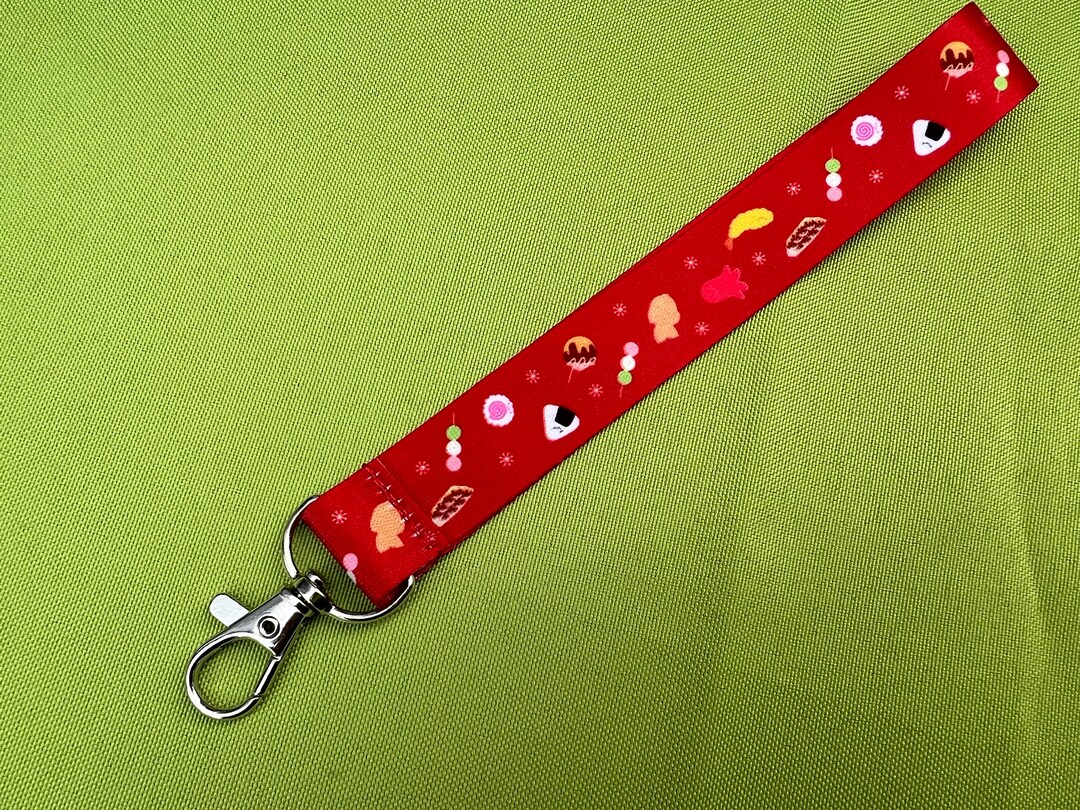 Japanese Street Food Wristlet Lanyard - Etsy