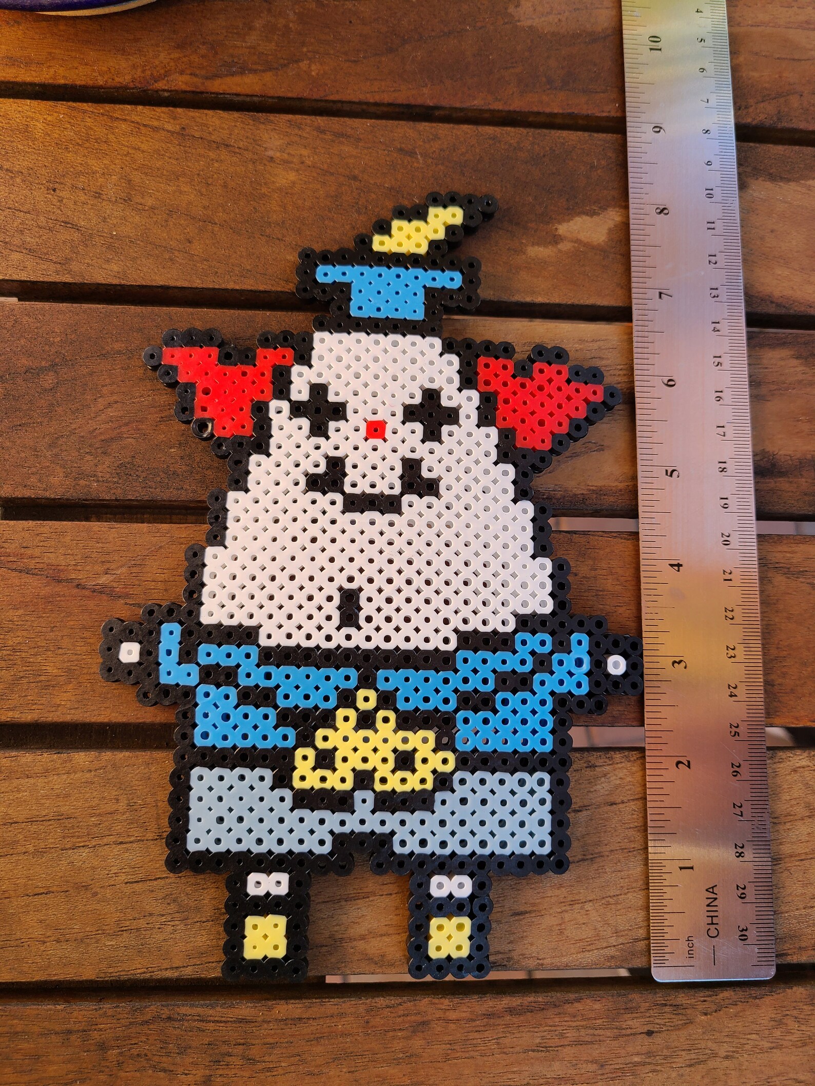 Big Top Burger Kid Steve Perler Art - Etsy