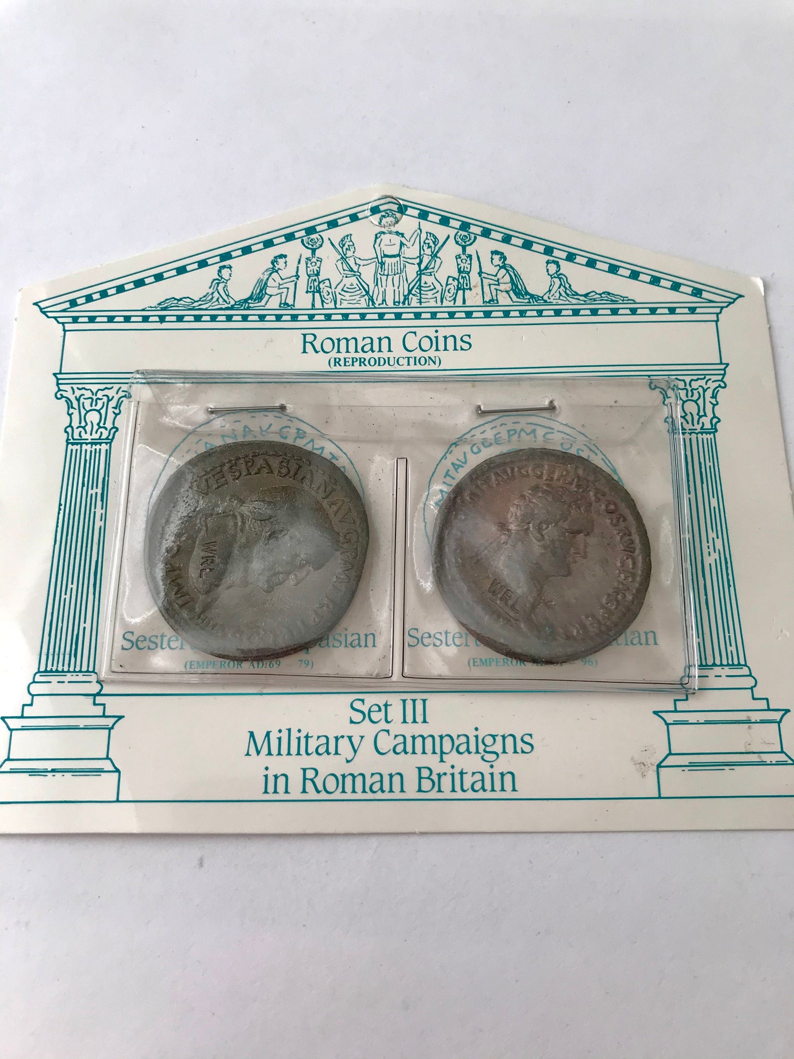 Westair SET of 3 Roman Coin Reproduction Collection the Romans - Etsy