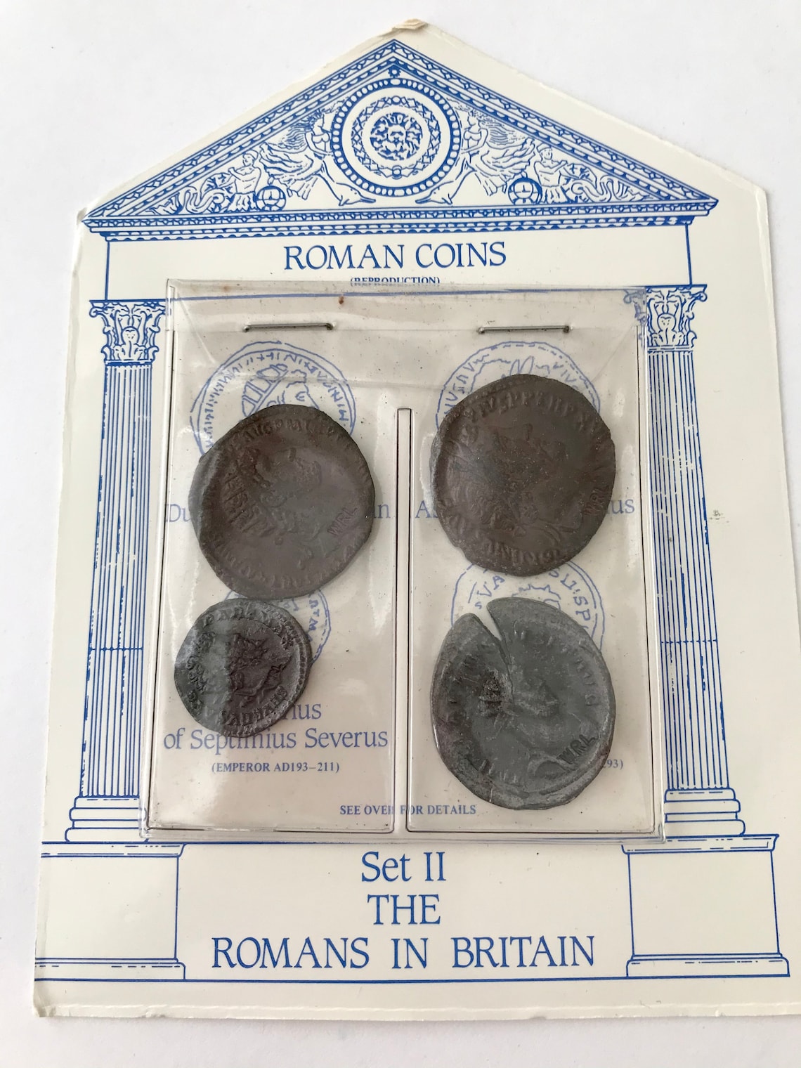 Westair SET of 3 Roman Coin Reproduction Collection the Romans - Etsy