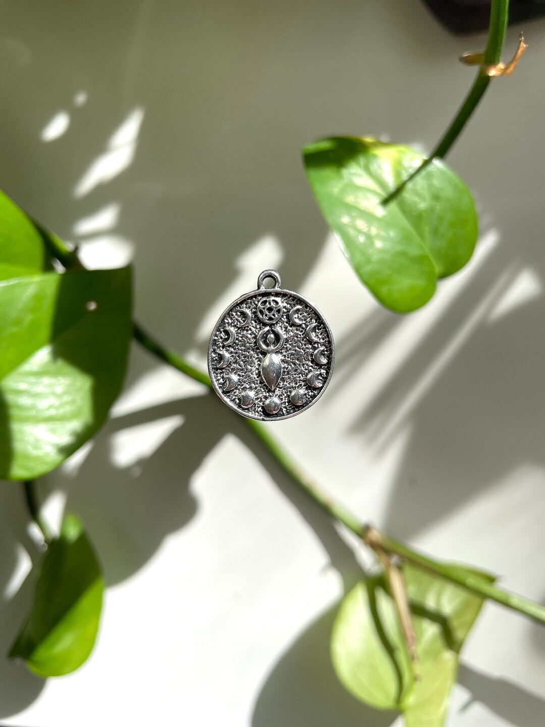 Goddess Moon Phase Pendant | Kundalini Sacred Divine Feminine Celestial ...