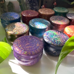 Astrology Tin | Charm Casting Divination Trinkets Oddities Celestial ...