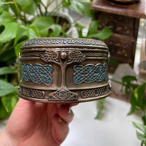 Triple Goddess Maiden Mother Crone Box | Storage Trinket Charm Box ...