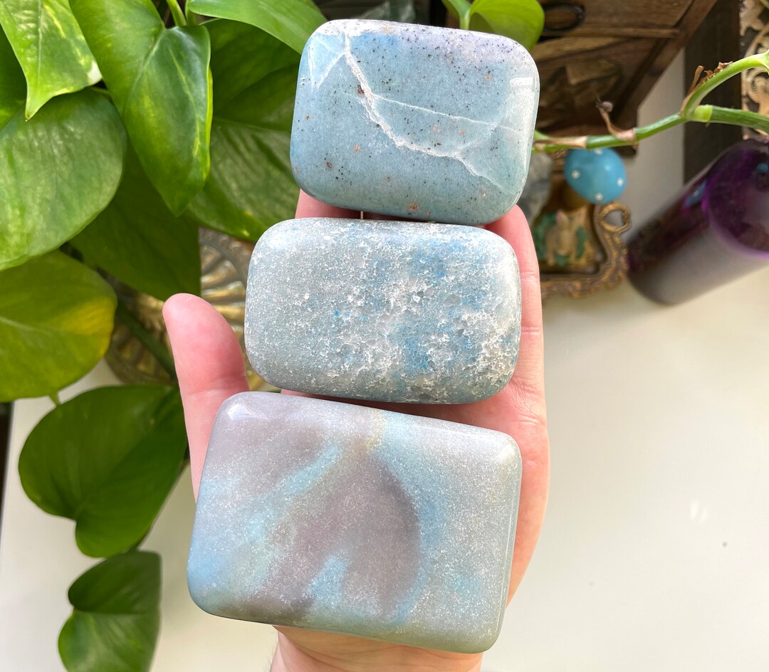 Trolleite Palm Stone: High Vibe Crystal From Brazil - Etsy