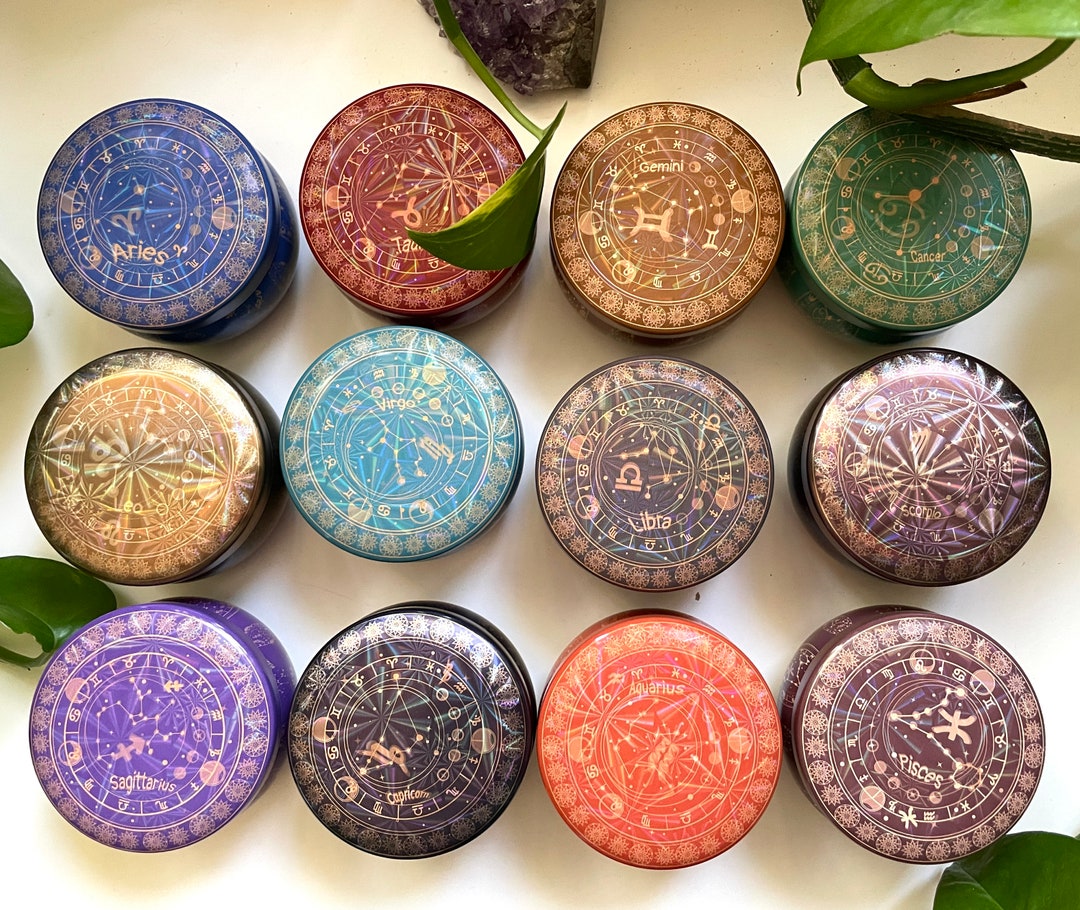 Astrology Tin | Charm Casting Divination Trinkets Oddities Celestial ...