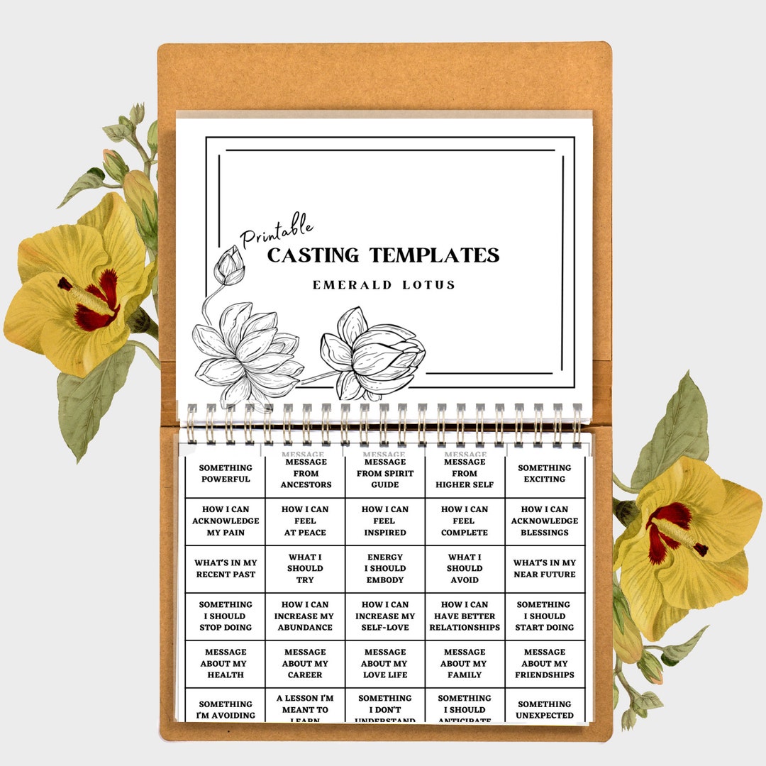 Charm Casting Grids: Printable Casting Templates (digital Download) - Etsy