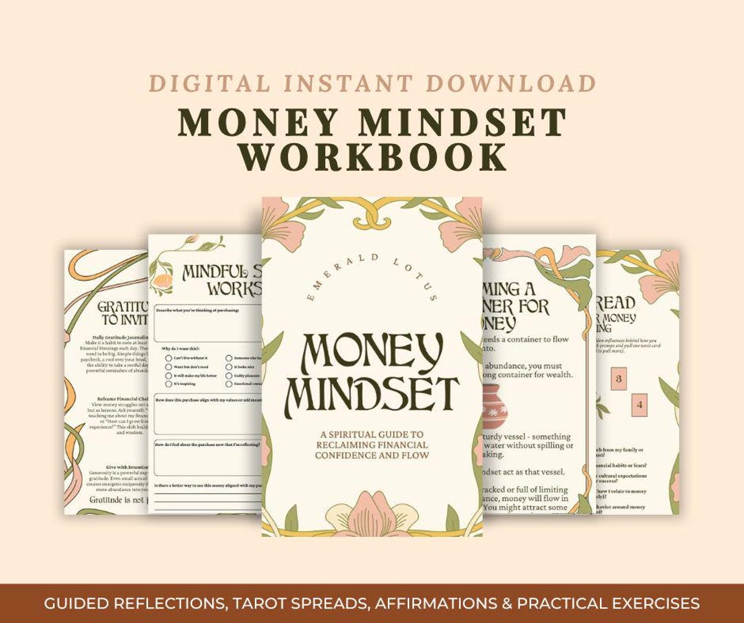Money Mindset Workbook: Reclaim Your Financial Confidence and Flow ...