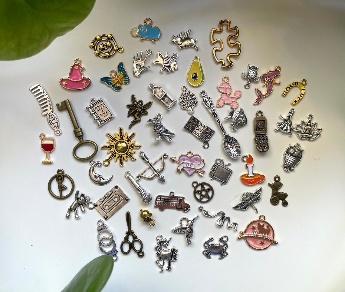 50 Charms Mystery Charm Casting Pack for Divination - Etsy Australia