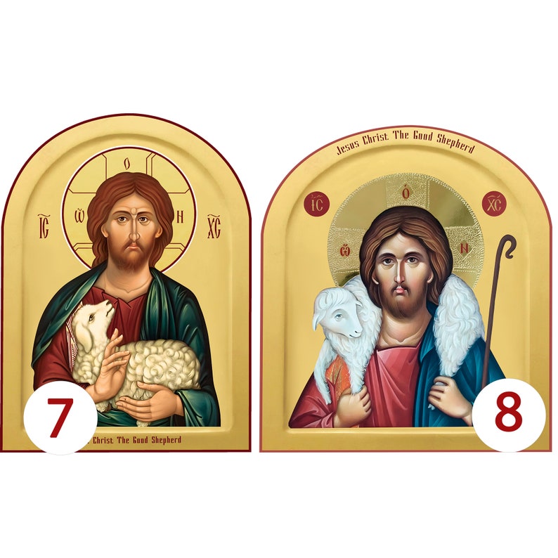 I Am the Good Shepherd Stickers Icon of the Good Shepherd - Etsy
