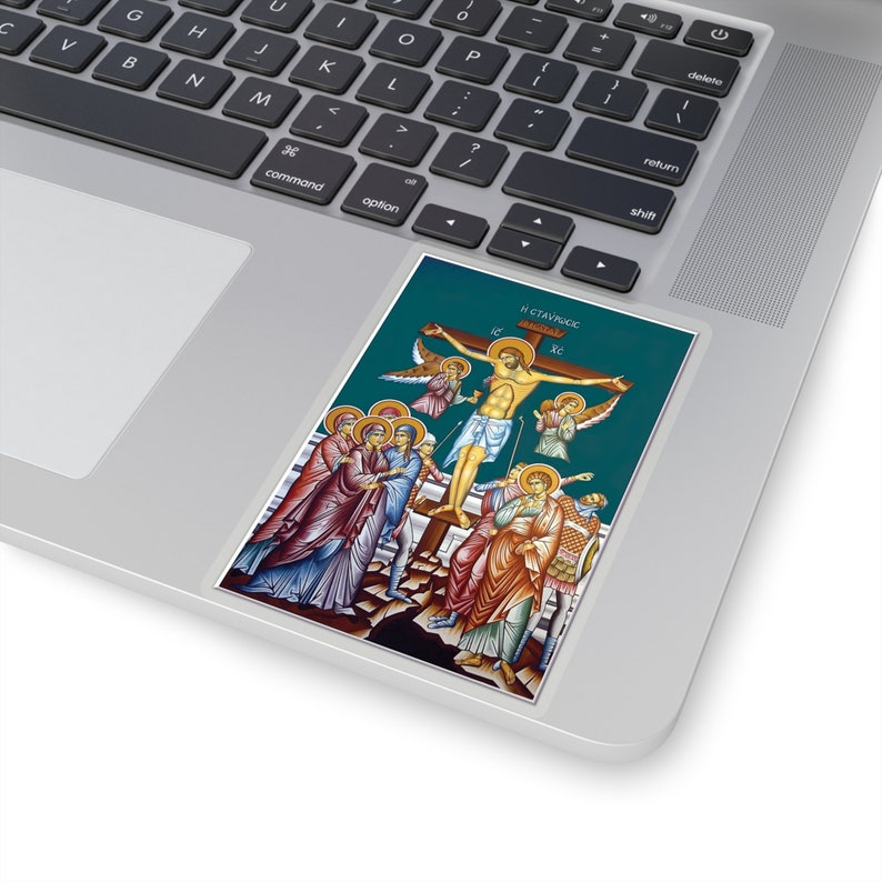 Crucifixion of Jesus Christ Sticker Icon Faith Stickers Faith-inspired ...