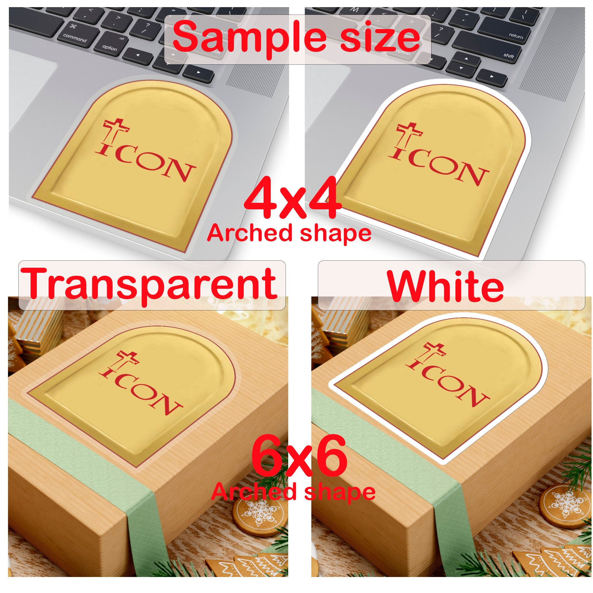 Holy Prophets Stickers Icon Moses Isaiah David Daniel - Etsy