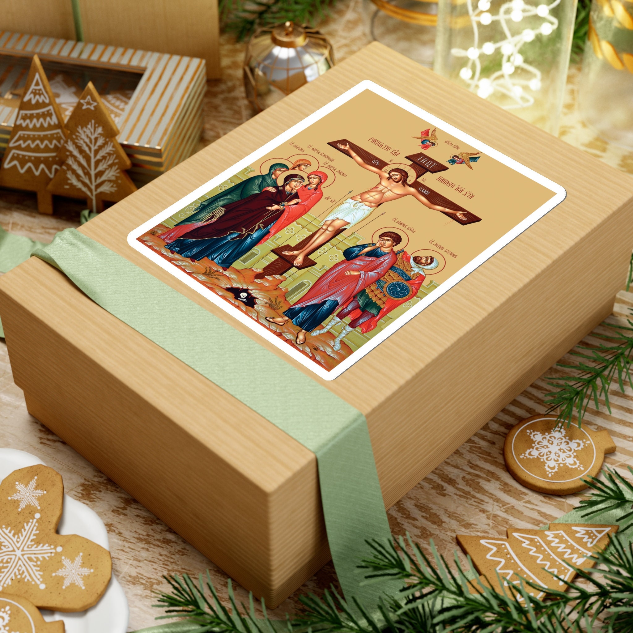 Crucifixion of Jesus Christ Sticker Icon Faith Stickers Faith-inspired ...