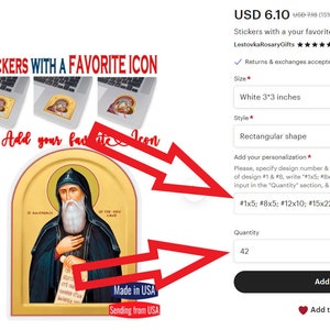 Resurrection of Christ Orthodox Stickers Anastasis Christ is Risen ...