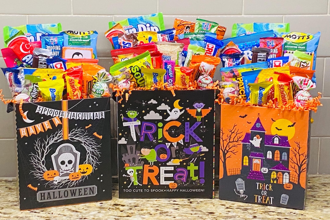 Halloween Candy Bouquets, Kids Halloween Candy - Etsy