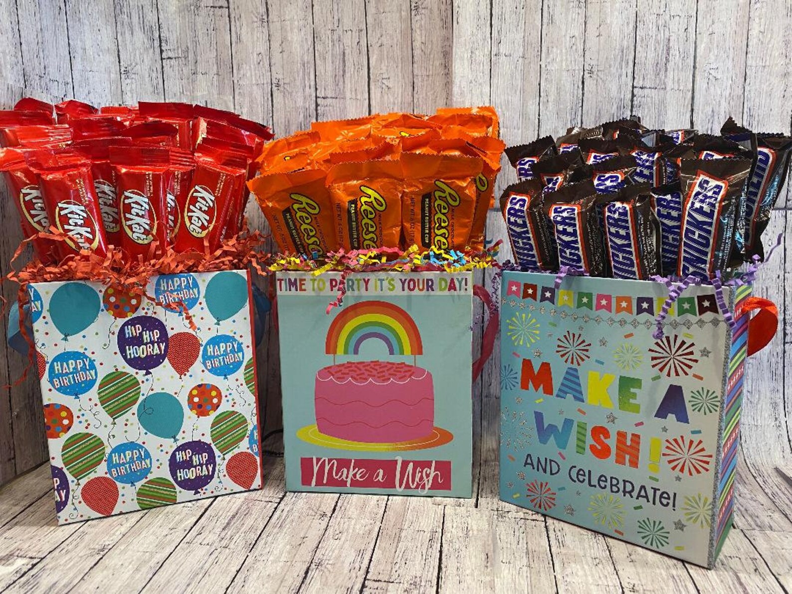 Happy Birthday Candy Bouquet - Etsy