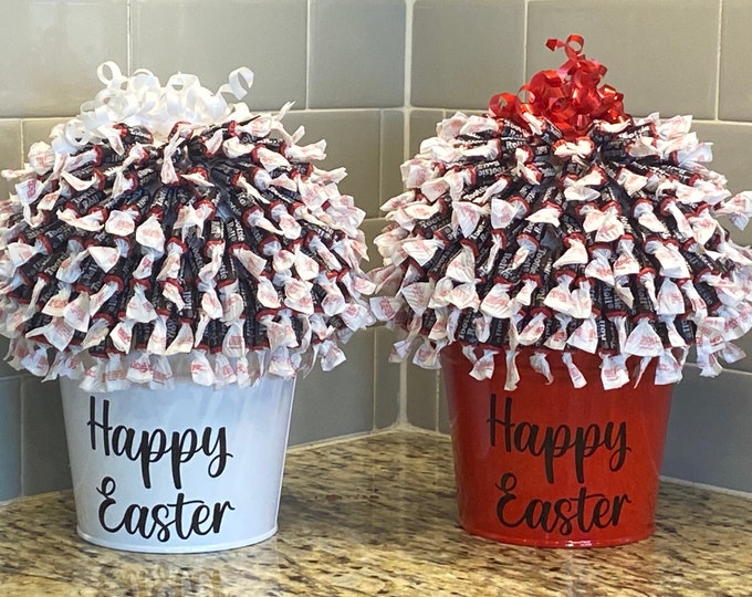 TALL CANDY TREE Containing 300 Edible Tootsie Rolls - Etsy