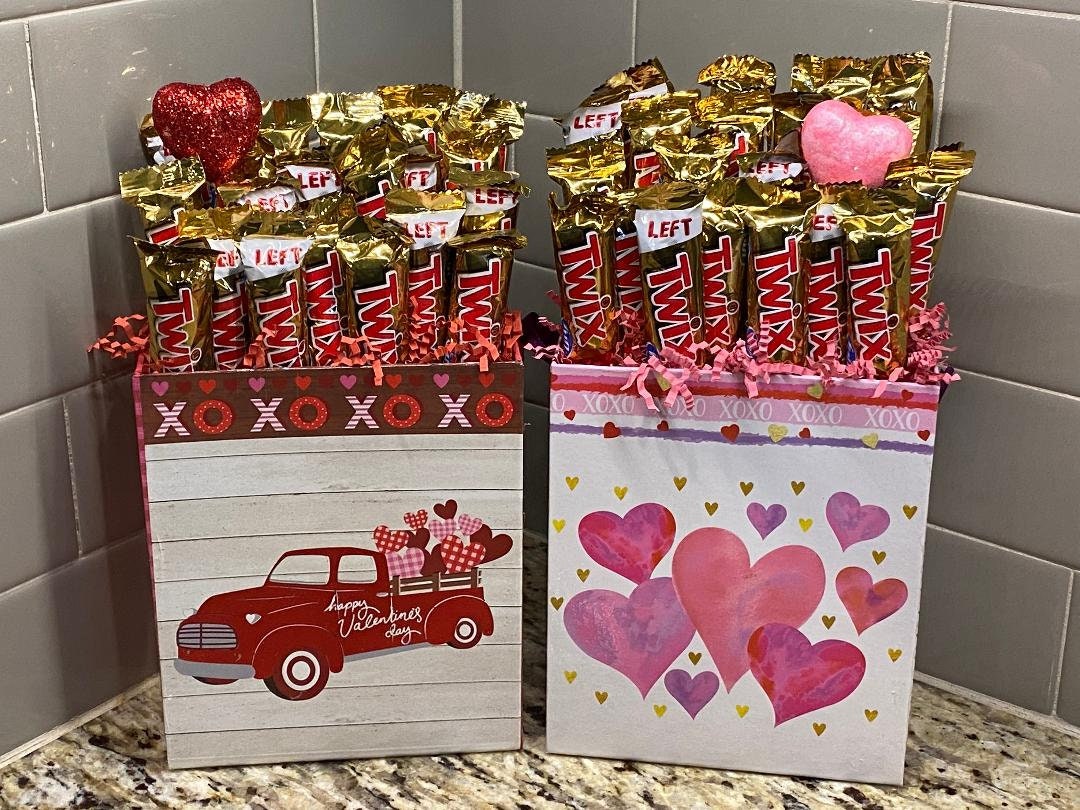 Candy Bouquets, Twix Bouquets, Valentine's Gifts, Gifts, Gifts for Her ...