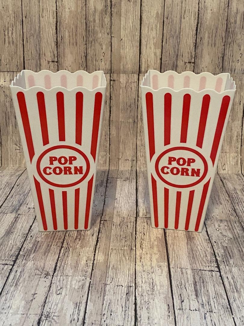 Personalized Popcorn Buckets Movie Night Party Favor Date - Etsy
