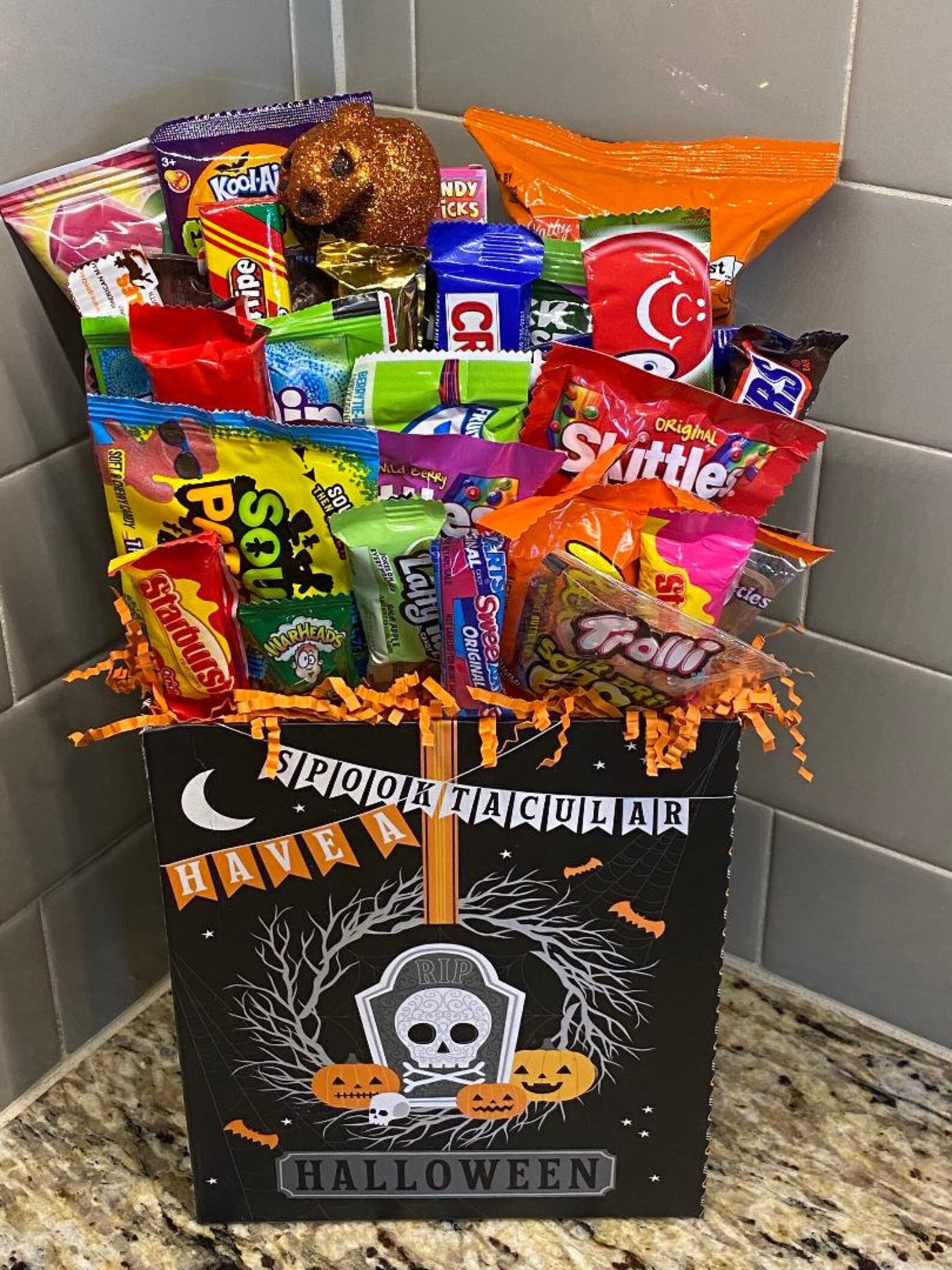 Halloween Candy Bouquets Kids Halloween Candy | Etsy