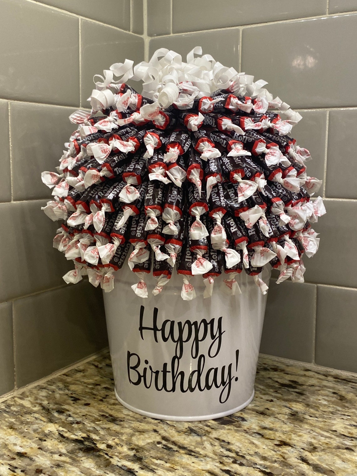 Happy Birthday Candy Bouquet/tootsie Roll Bouquet/gift for Her/gift for ...