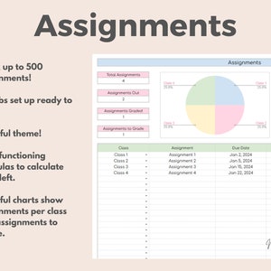 Teacher Planner Google Sheets, Attendance Checklist Spreadsheet ...