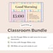 Google Slides Teacher Slideshow Templates, 28 Slide Classroom Bundle ...