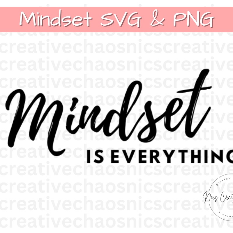 Mindset is everything stickers - Etsy.de