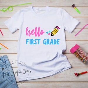 Hello Preschool Bundle SVG PNG, Cut Files, Kids Back to School Svg ...