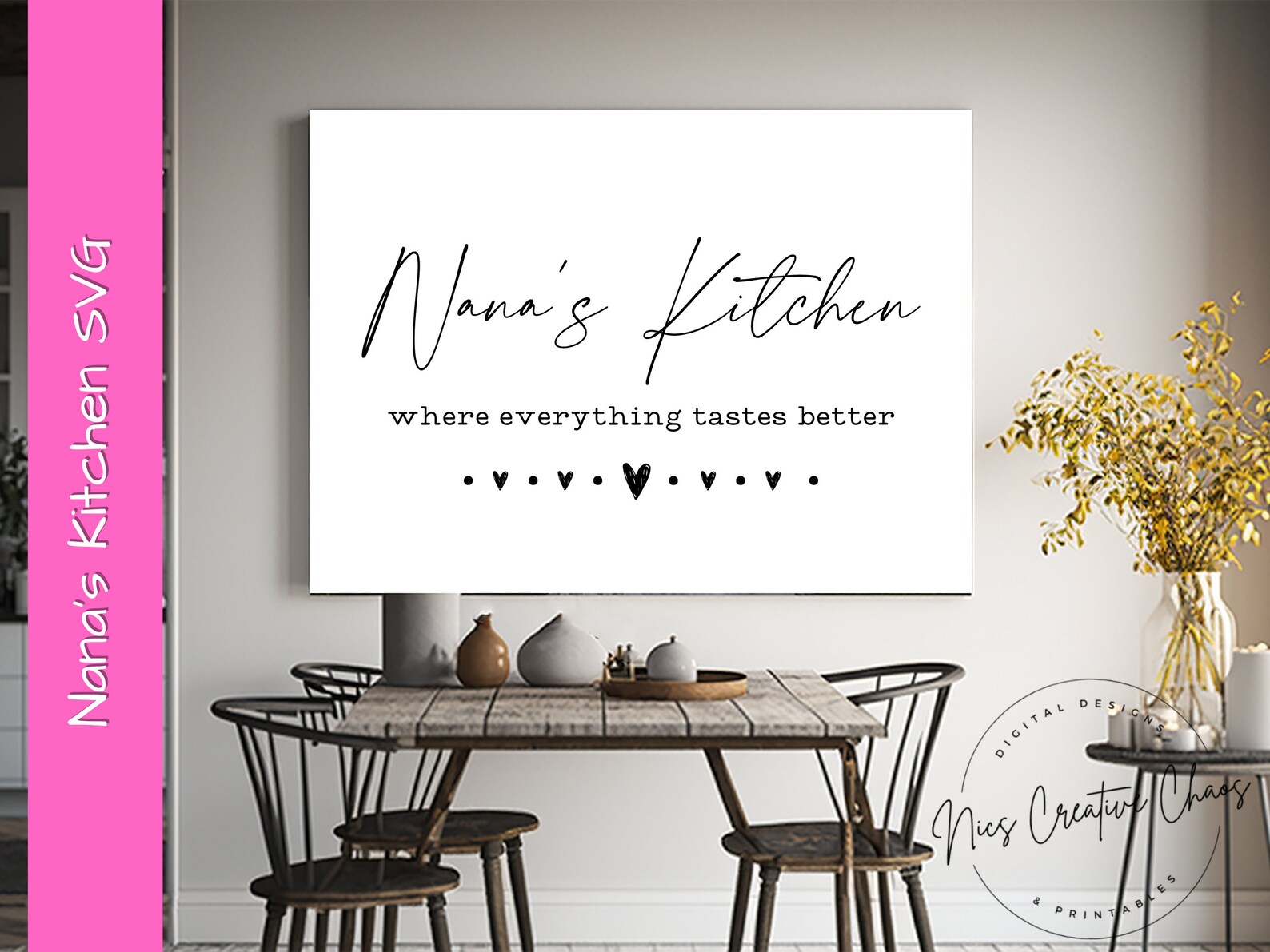 Mimi's Kitchen SVG, Mimi SVG, Mother’s Day SVG, Home Decor Svg Cut ...