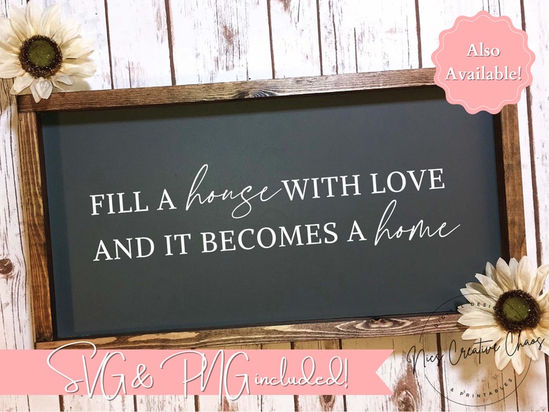 Family Svg BUNDLE, Home SVG, Home Decor SVG Cut File, Farmhouse Wall ...