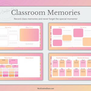 Digital Teacher Planner Google Slides, Classroom Management Tools ...