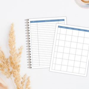 Homework Planner | Assignment Tracker | Weekly Homework Printable ...