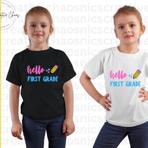 Hello Preschool Bundle SVG PNG, Cut Files, Kids Back to School Svg ...