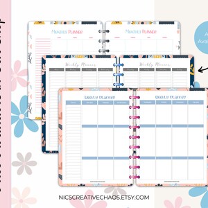 Weekly Habit Tracker Printable Planner, Full Month on One Page ...
