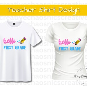 Hello Preschool Bundle SVG PNG, Cut Files, Kids Back to School Svg ...