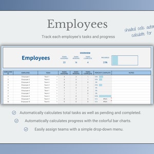 Teams Task Tracker Spreadsheet Google Sheets Template, Teams Task ...