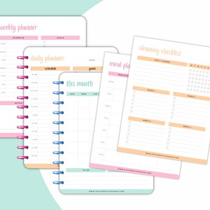 Printable Mom Planner BUNDLE | Daily, Weekly, Monthly & More | DIY ...