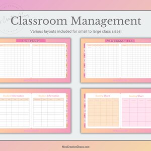 Digital Teacher Planner Google Slides, Classroom Management Tools ...