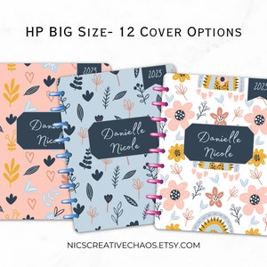 EDITABLE Planner Covers Printable or Digital Notebook Binder Covers or ...