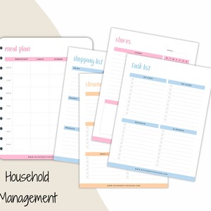 Printable Mom Planner BUNDLE | Daily, Weekly, Monthly & More | DIY ...